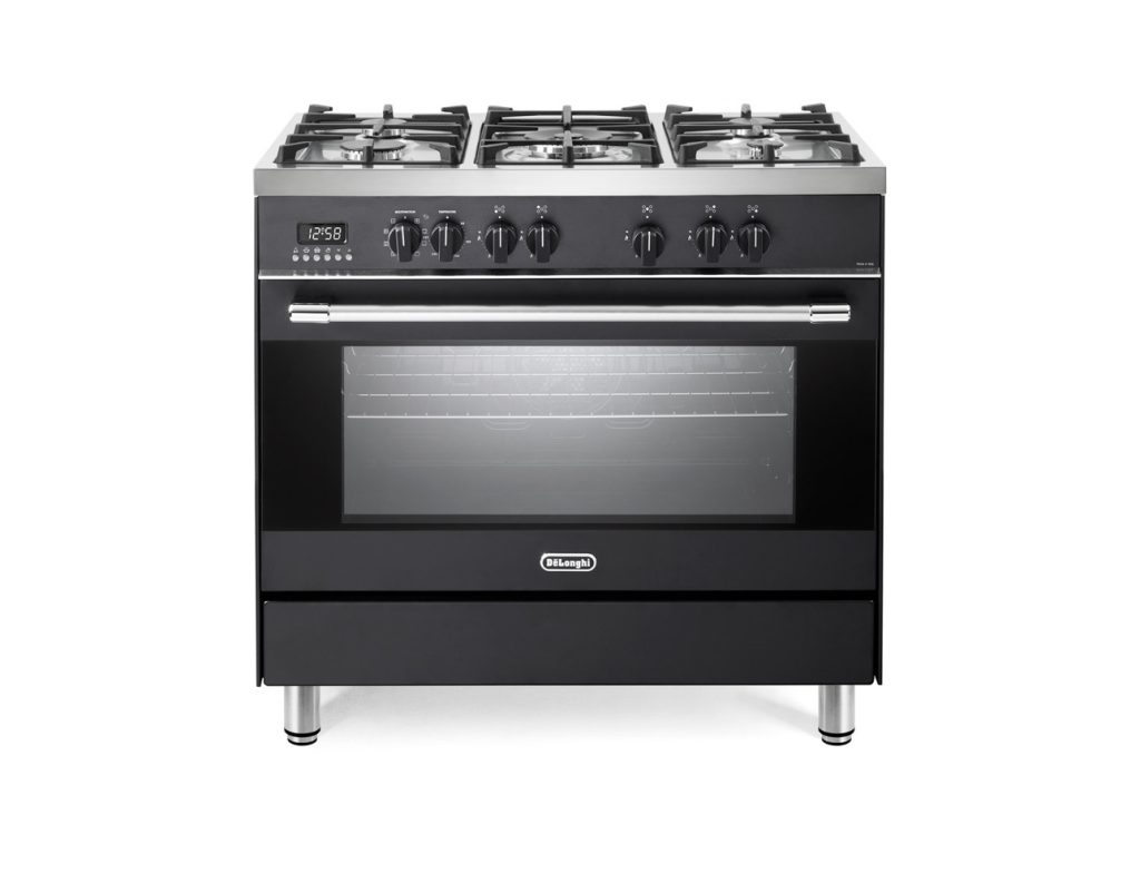 Delonghi 90cm F/S Dual Fuel Cooker – Anthracite – DEF908A Made in Italy