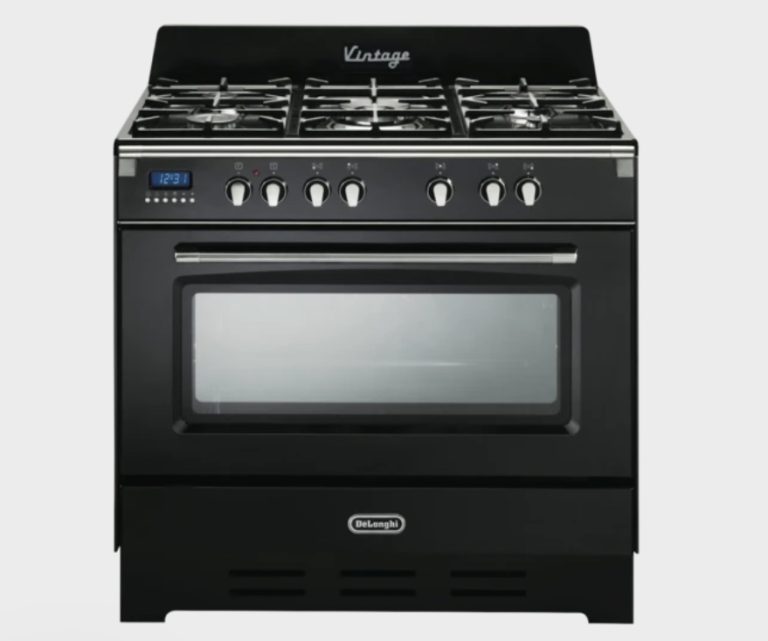 DELONGHI 90CM VINTAGE COOKER DEFV908BK