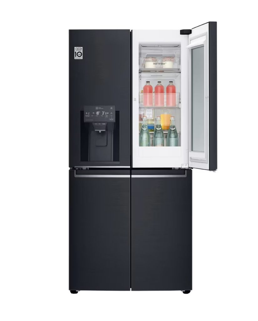 LG 570L Slim French Door Fridge, with InstaView Door-In-Door®, in Matte ...