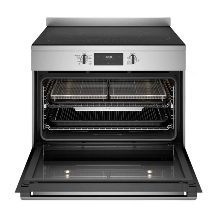Westinghouse 90cm Electric Freestanding Cooker with AirFry Stainless ...