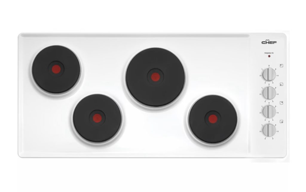 Chef 90cm Electric Cooktop CHS942WB