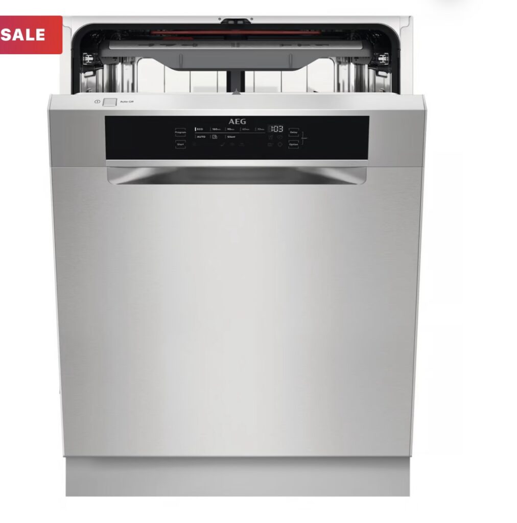 AEG 60CM BUILT-UNDER COMFORTLIFT DISHWASHER