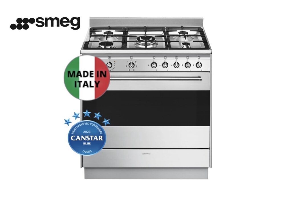 Smeg 90cm Classic Freestanding Dual Fuel Oven/Stove