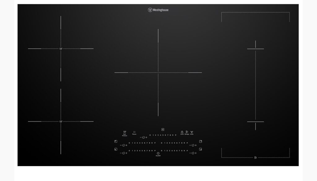 Electrolux 900mm UltimateTaste 700 5 Zone Induction Cooktop EHI955BE