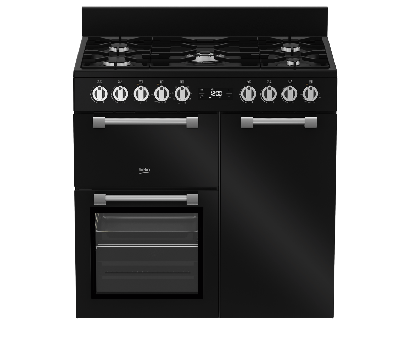 BEKO FREESTANDING COOKER (MULTI-FUNCTIONAL, 90 CM TRIPLE CAVITY WITH ...